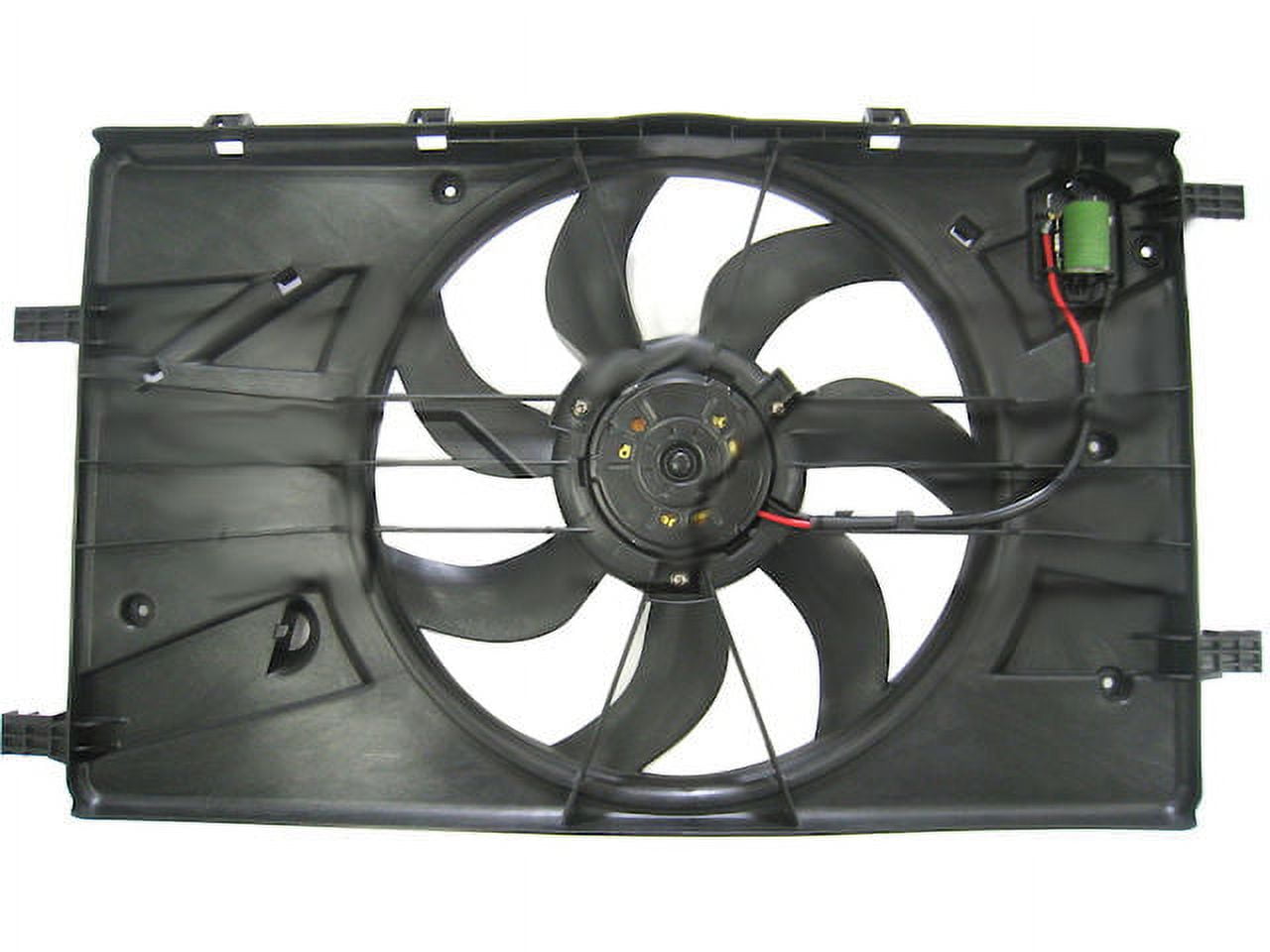 Radiator Fan Assembly - Compatible with 2011 - 2015 Chevy Cruze 2012 ...