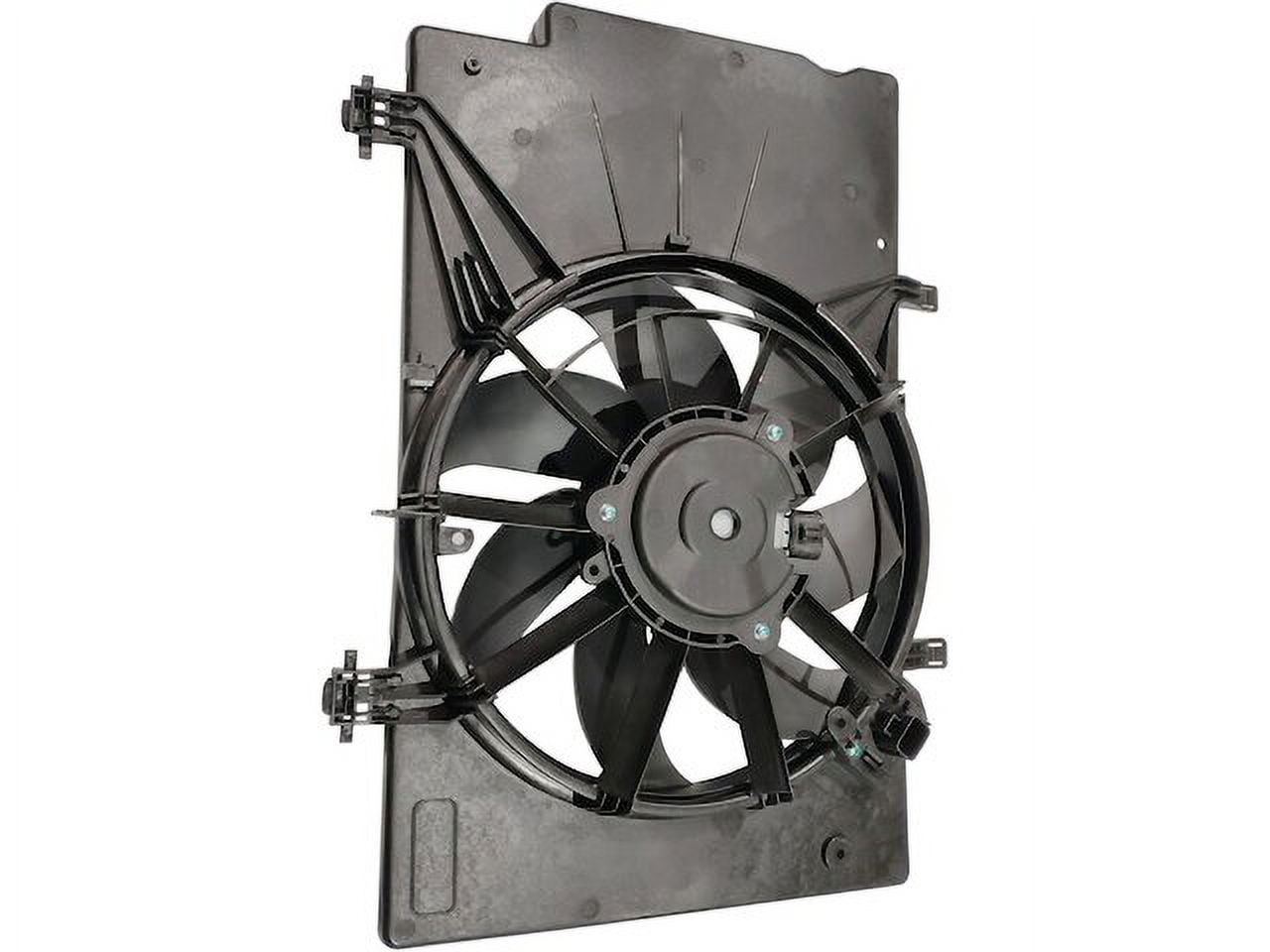 Radiator Fan Assembly - Compatible with 2011 - 2017 Ford Fiesta 1.6L 4 ...