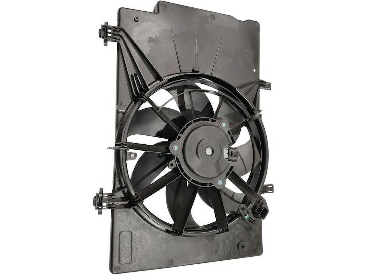 Radiator Fan Assembly - Compatible with 2011 - 2017 Ford Fiesta 1.6L 4 ...