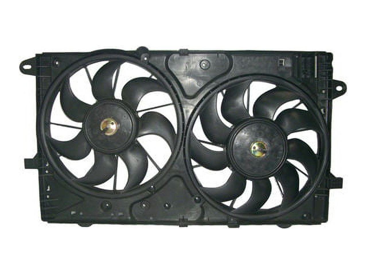 Radiator Fan Assembly - Compatible with 2013 - 2016 Chevy Malibu 2014 ...