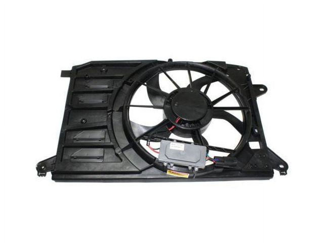 Radiator Fan Assembly - Compatible with 2013 - 2020 Ford Fusion 2014 ...