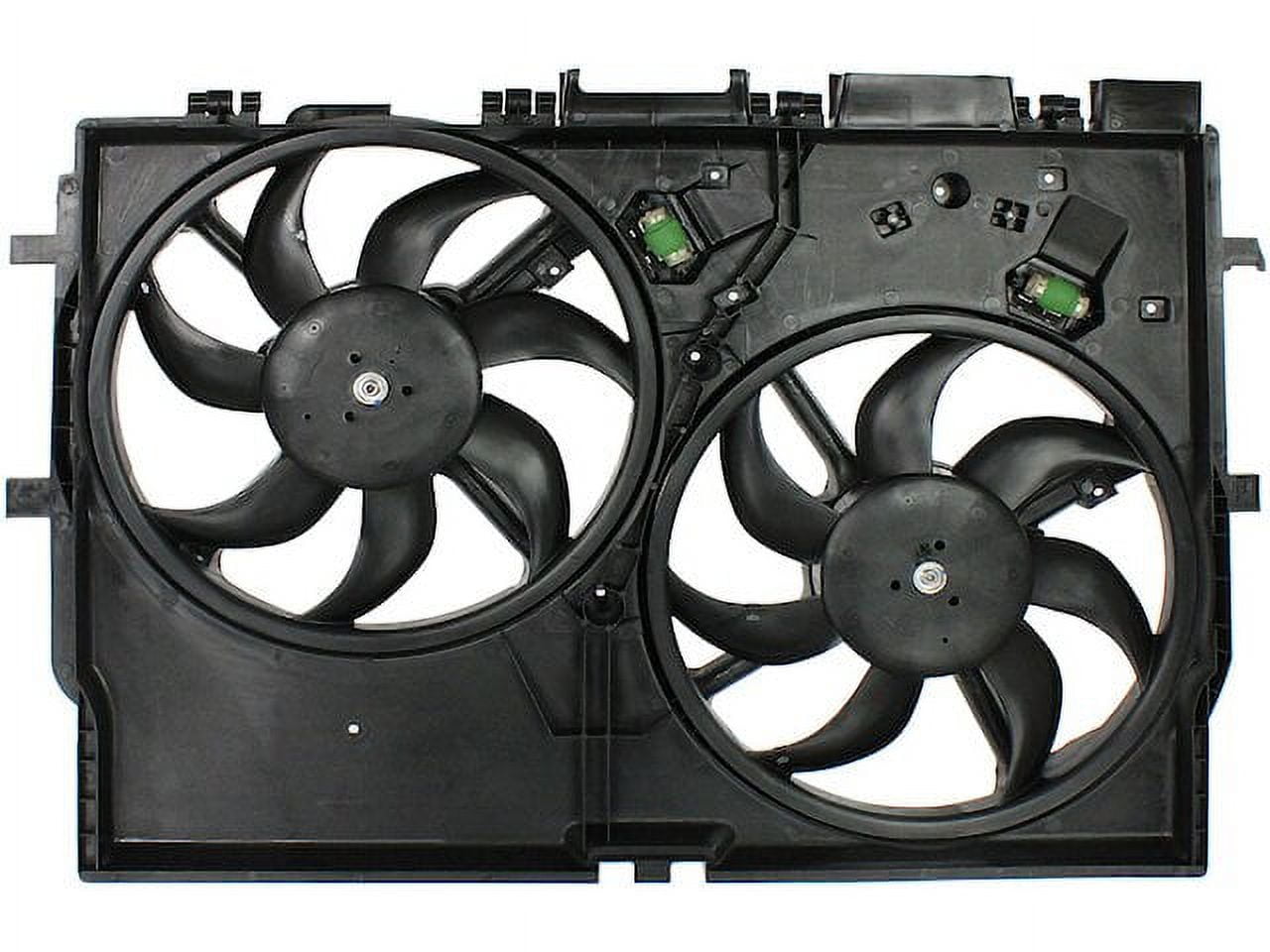 Radiator Fan Assembly - Compatible with 2014 - 2023 Ram ProMaster 1500 ...