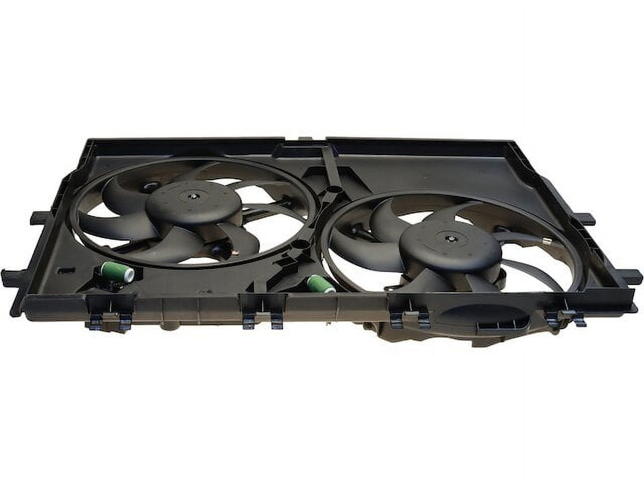 Radiator Fan Assembly - Compatible with 2014 - 2023 Ram ProMaster 2500 ...