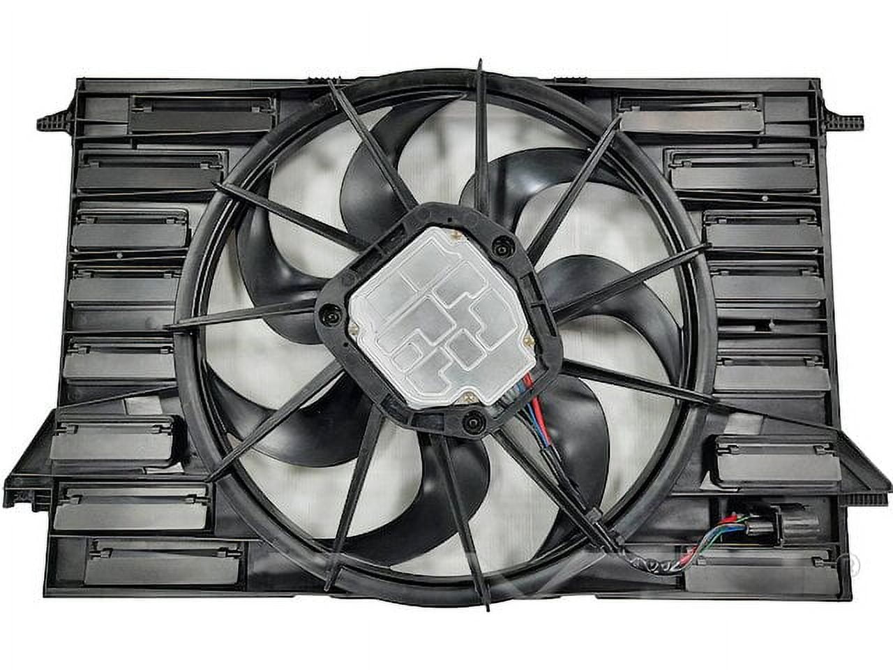 Radiator Fan Assembly - Compatible with 2018 - 2024 Audi A5 Sportback ...