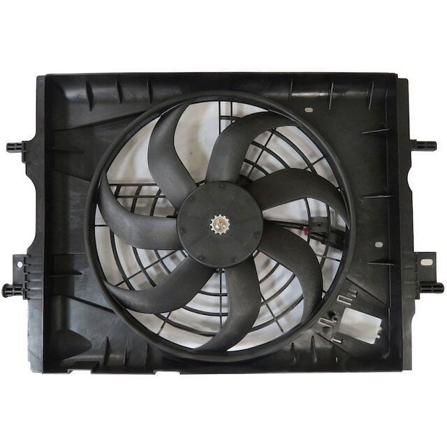 Radiator Fan Assembly - Compatible with 2020 - 2021 Nissan Versa Sedan ...