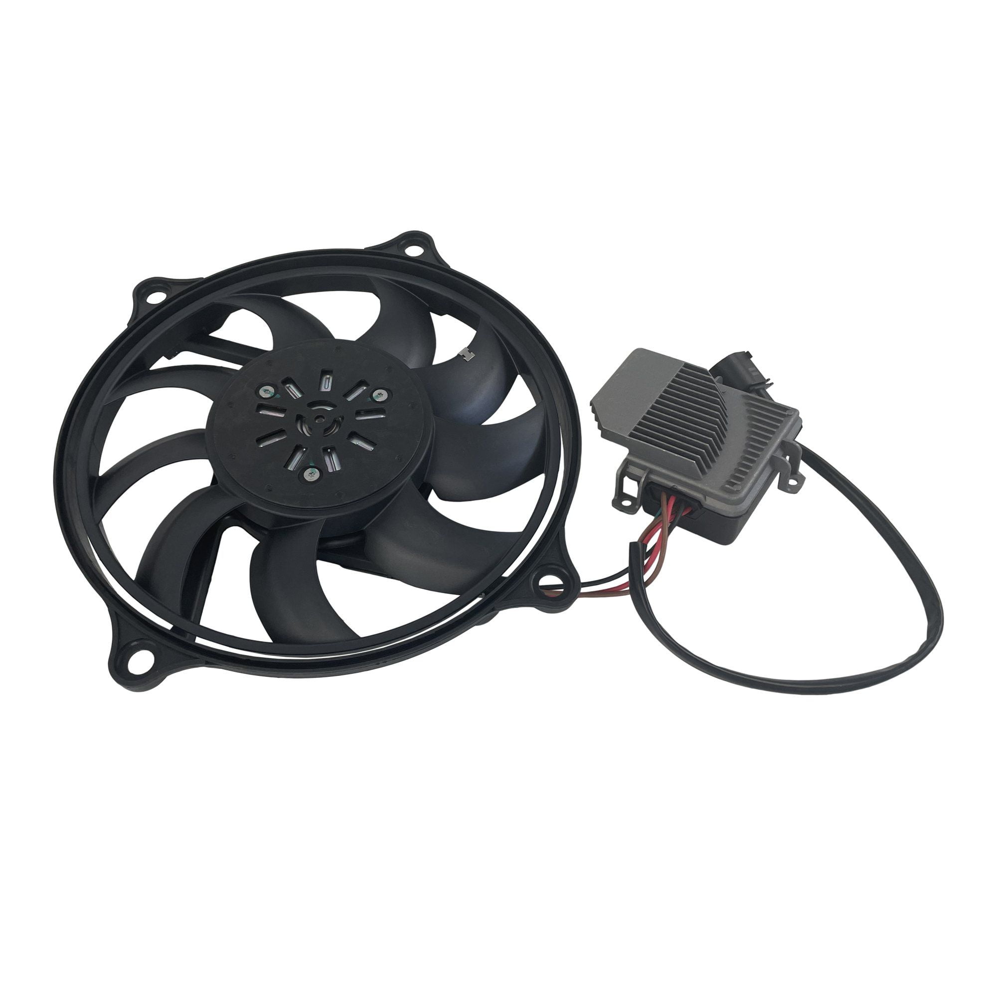 Volkswagen Beetle 2006-2010 Radiator Fan Assembly, 2.5L 5 Cyl, Auto ...