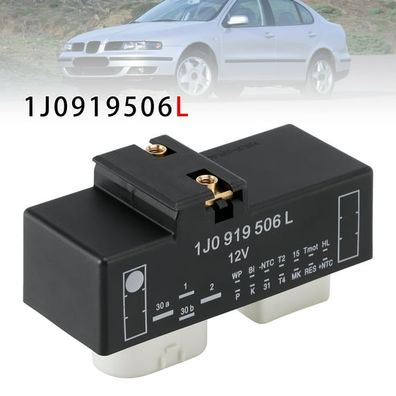 Radiator Fan Control Module For VW Golf IV Bora Audi A3 Skoda ...