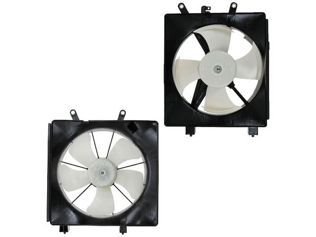 Radiator Fan and Condenser Fan Kit 2 Piece Set - Compatible with 2001 ...