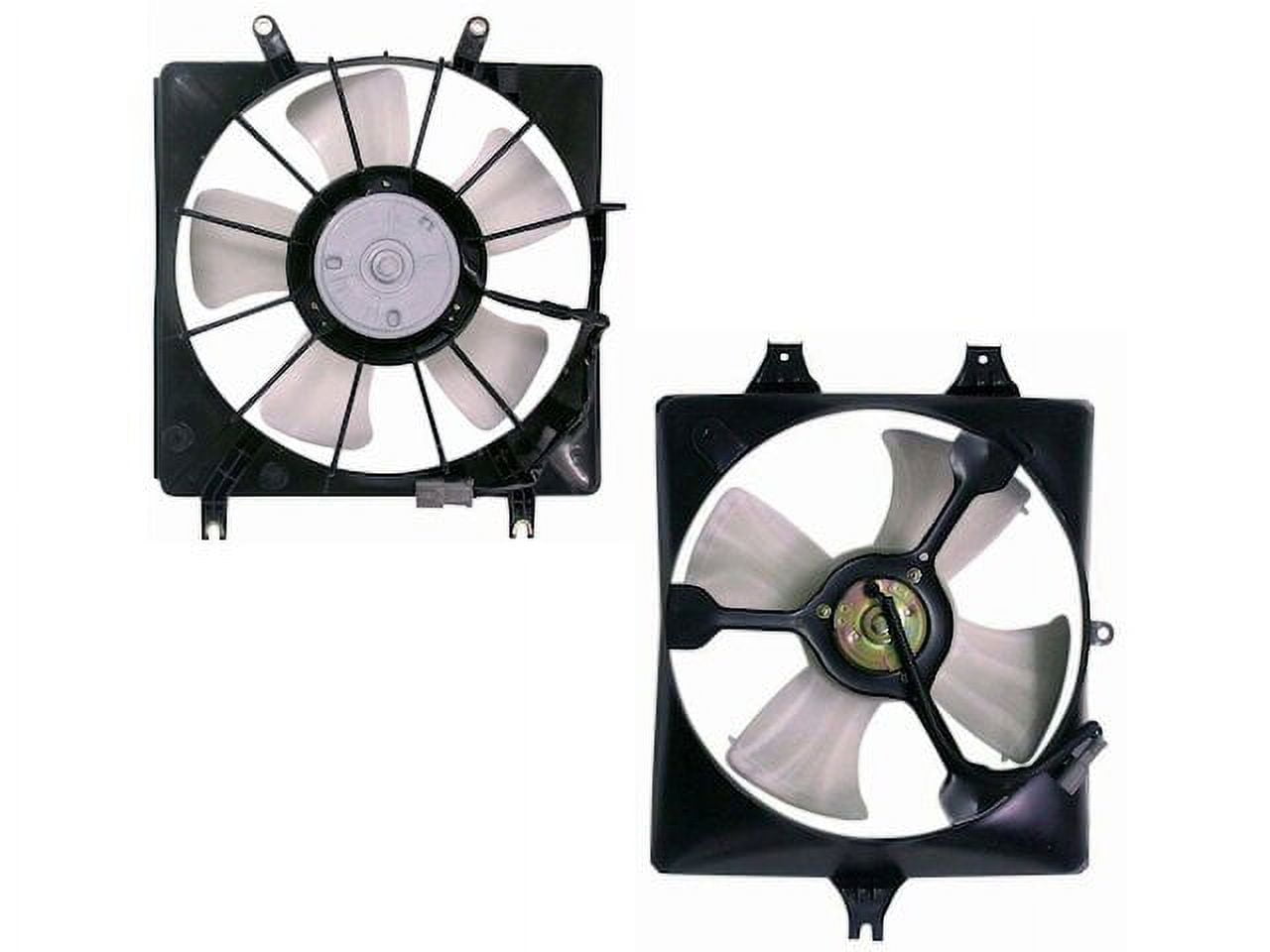 Radiator Fan and Condenser Fan Kit 2 Piece Set - Compatible with 2003 ...