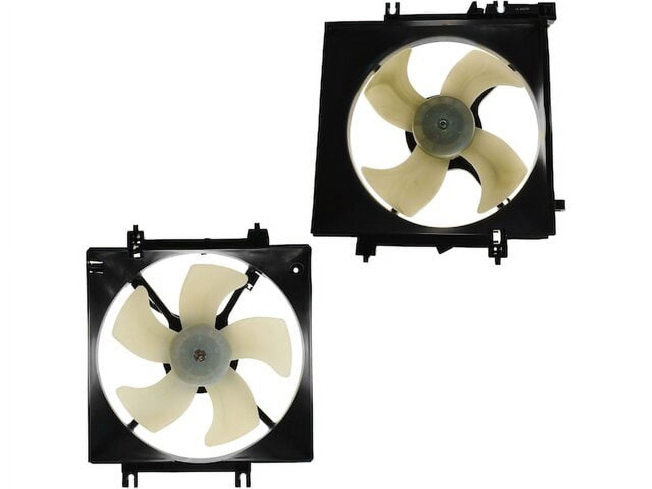 Radiator Fan and Condenser Fan Kit 2 Piece Set - Compatible with 2005 ...