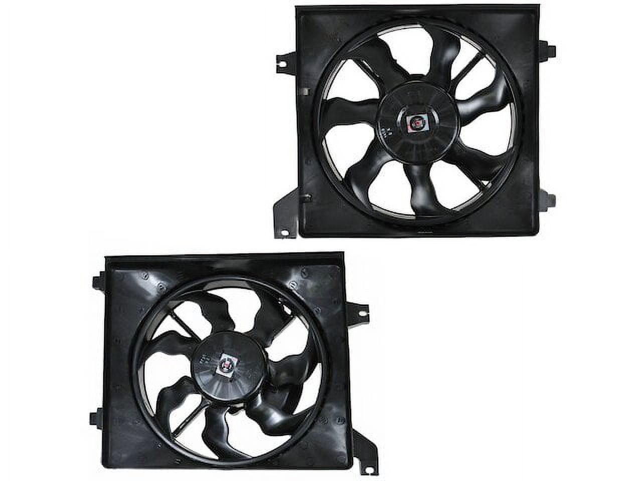 Radiator Fan and Condenser Fan Kit 2 Piece Set - Compatible with 2006 ...