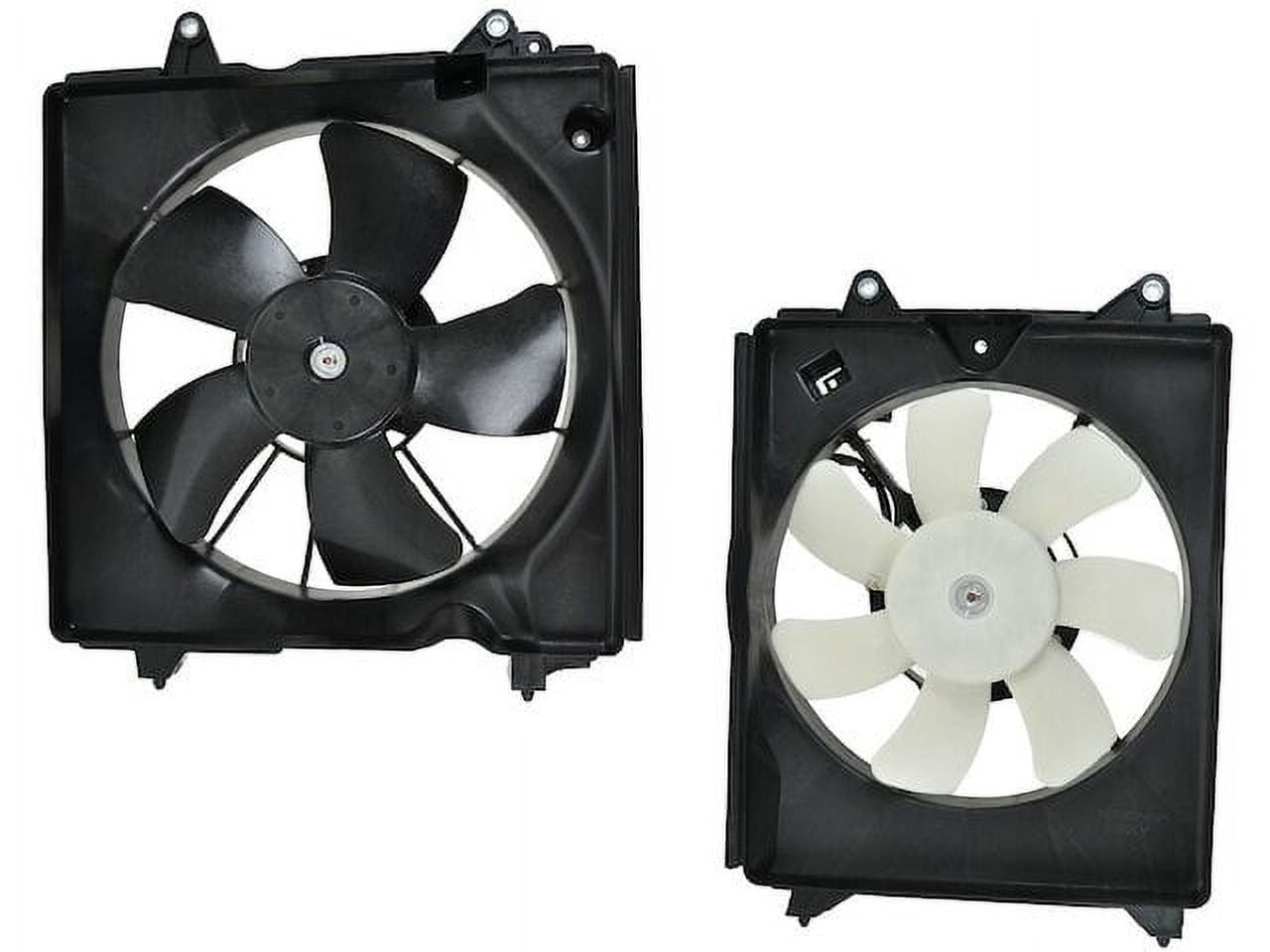Radiator Fan and Condenser Fan Kit 2 Piece Set - Compatible with 2012 ...