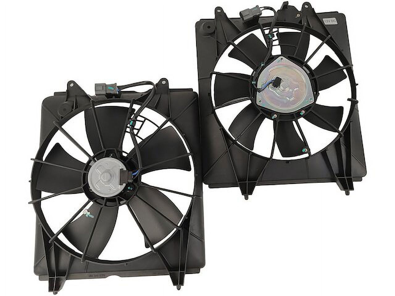 Replacement Radiator Fan and Condenser Fan Kit, Compatible with 2007 ...
