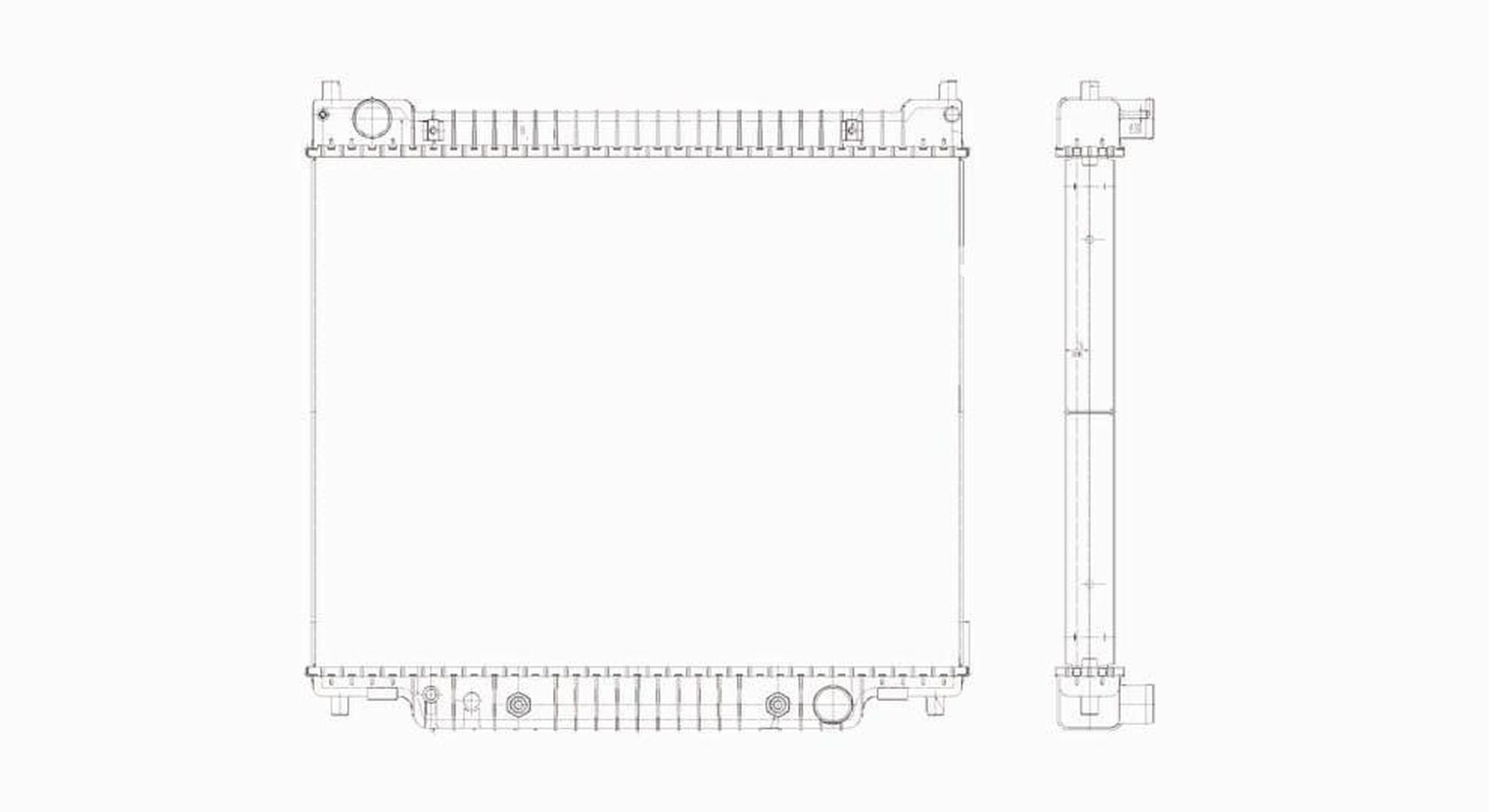 Radiator Fits 1974 Mazda B1600 - Walmart.com