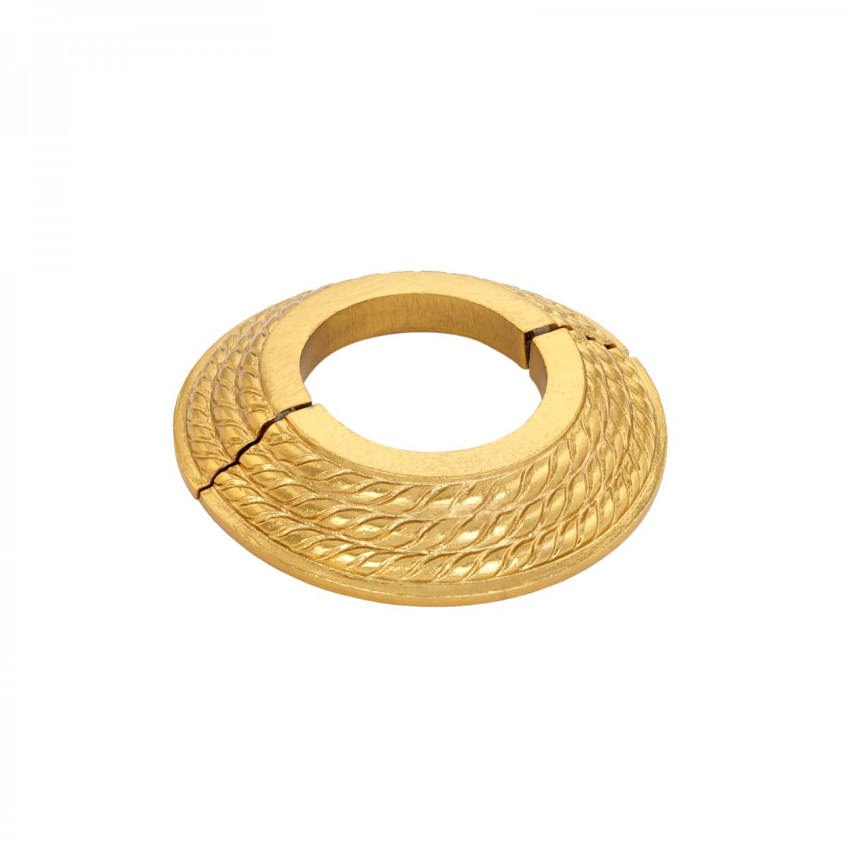 Radiator Flange Brass Triple Roped 1-1/2" (IPS) pipe flange: 1-7/8 ...