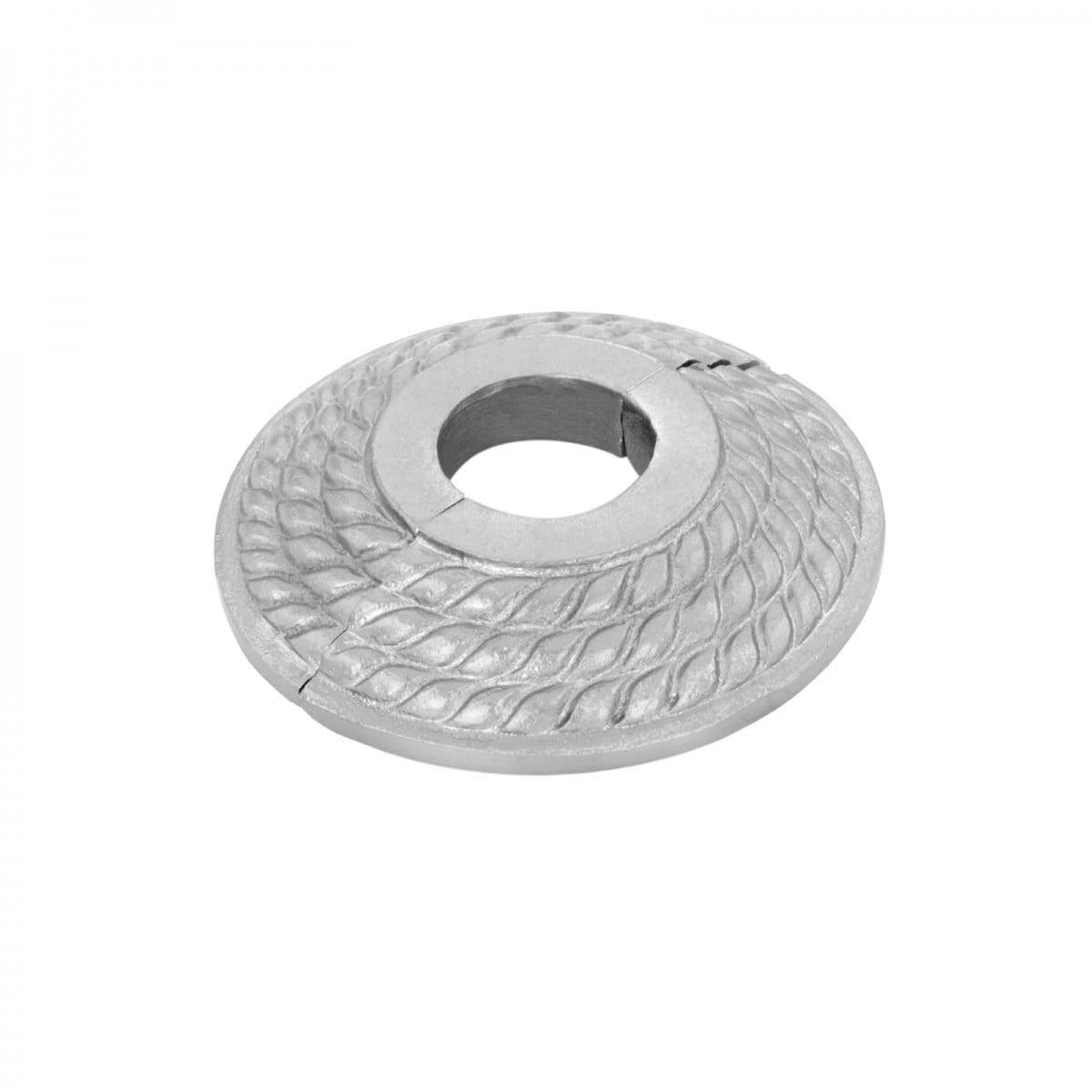 Radiator Flange Satin Finish Triple Roped 3/4" (IPS) pipe flange: 1 ...