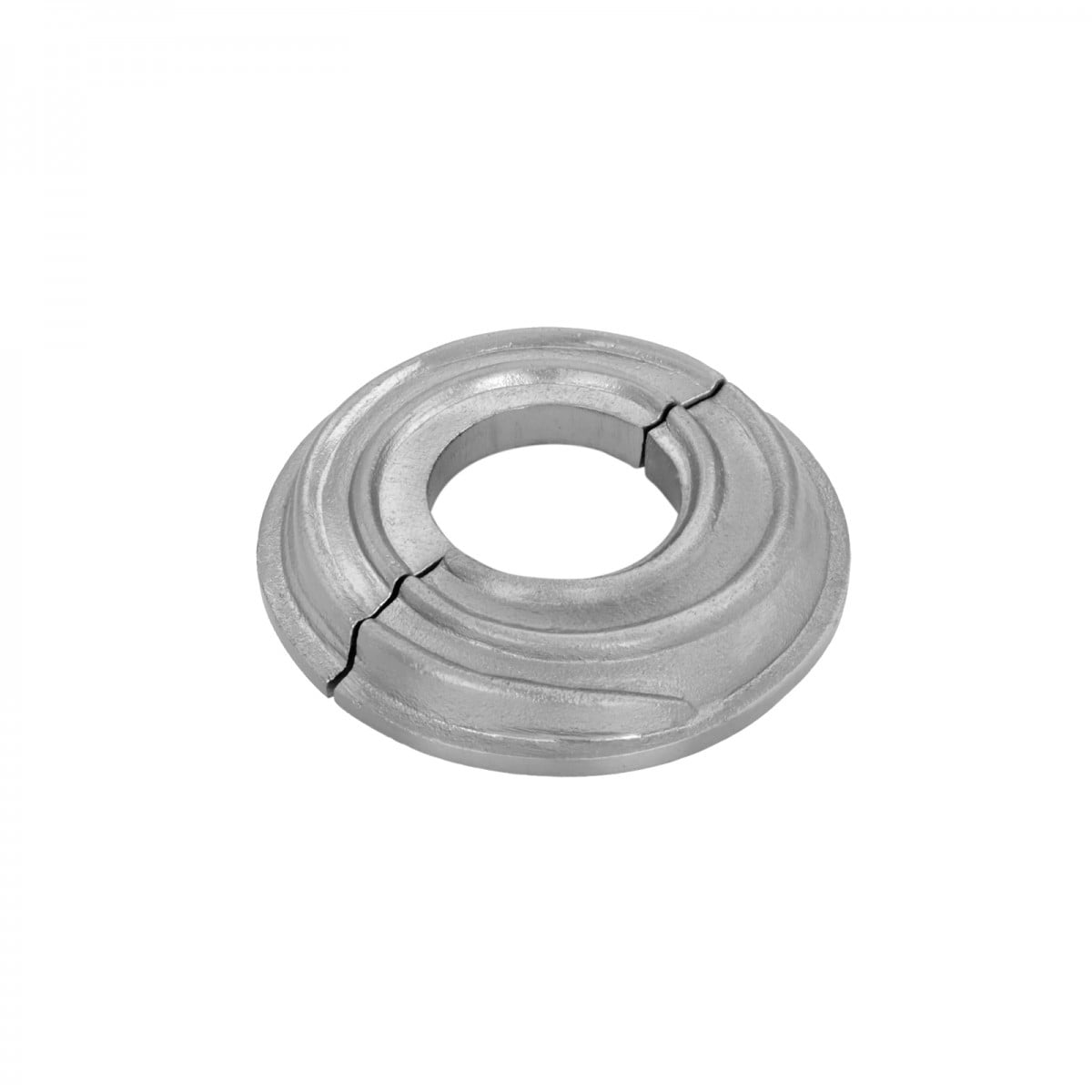 Radiator Flange Spiral Satin Finish 1" (IPS) pipe flange: 1-3/8" inside ...