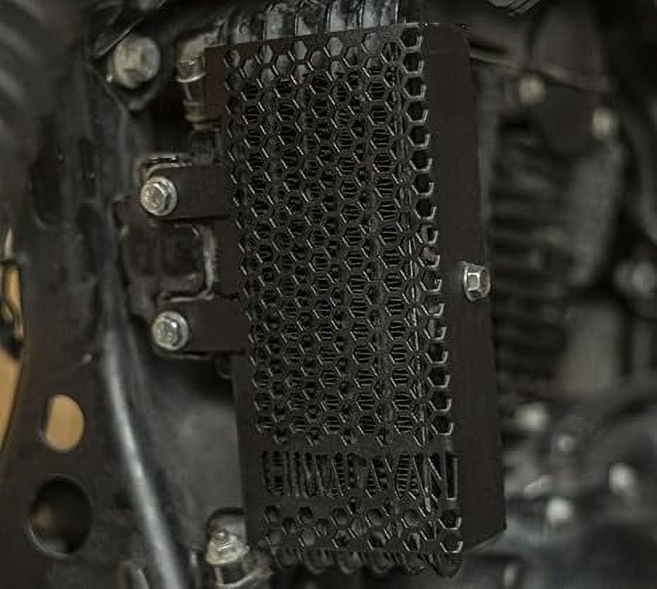 Radiator Guard (HALF) (BLACK) Fit for Royal Enfield HIMALAYAN 411 (2021 ...