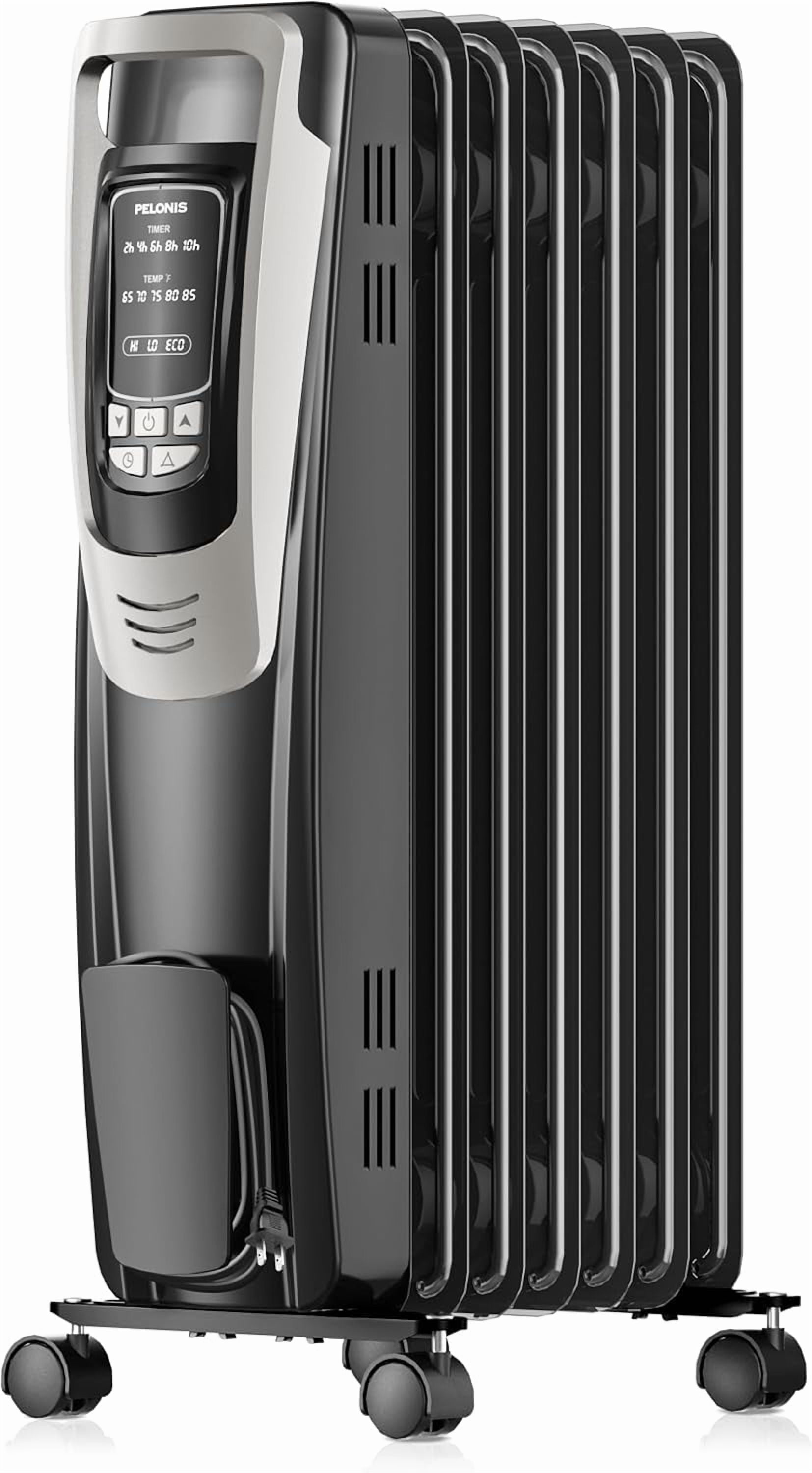 Radiator Heater for indoor use Large Room with Remote, Thermostat & LED ...
