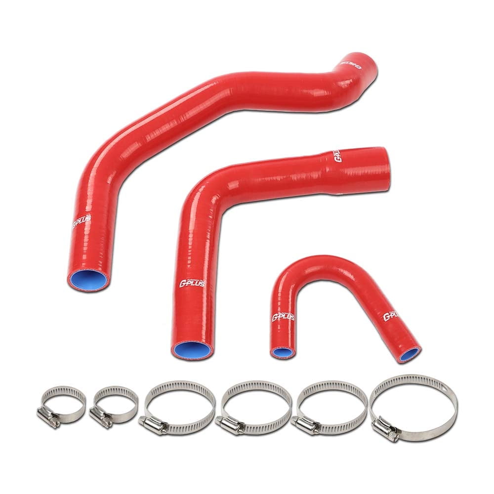 Radiator Hose Kit Fit for Jeep 1972-1981 Amc Cj5 Cj6 J10 J20 Wagoneer 304 360 V8 Red - Walmart.com