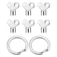 Radiator Key, 6-Pack Bleeding Air Valve Key for Old Home - Walmart.com