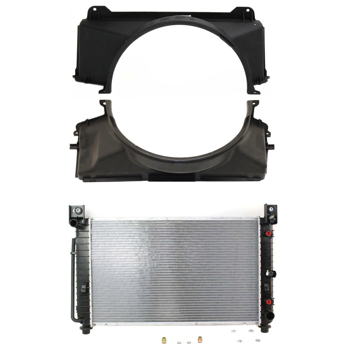 Radiator Kit for 99-04 for Silverado 1500 - 28-Inch Wide Core, Factory ...