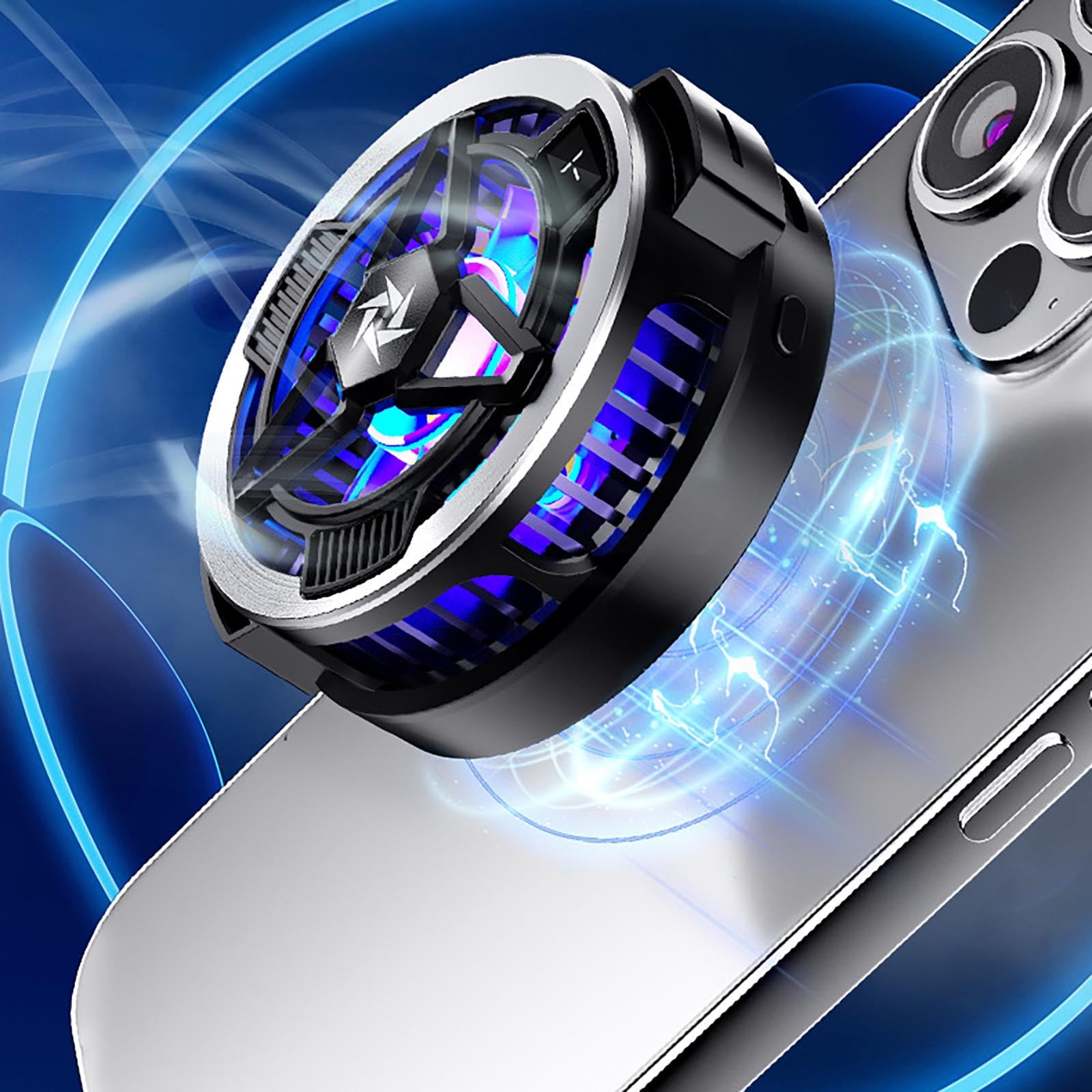 Radiator Magnetic Suction Back Clip Wireless Charging Semiconductor ...