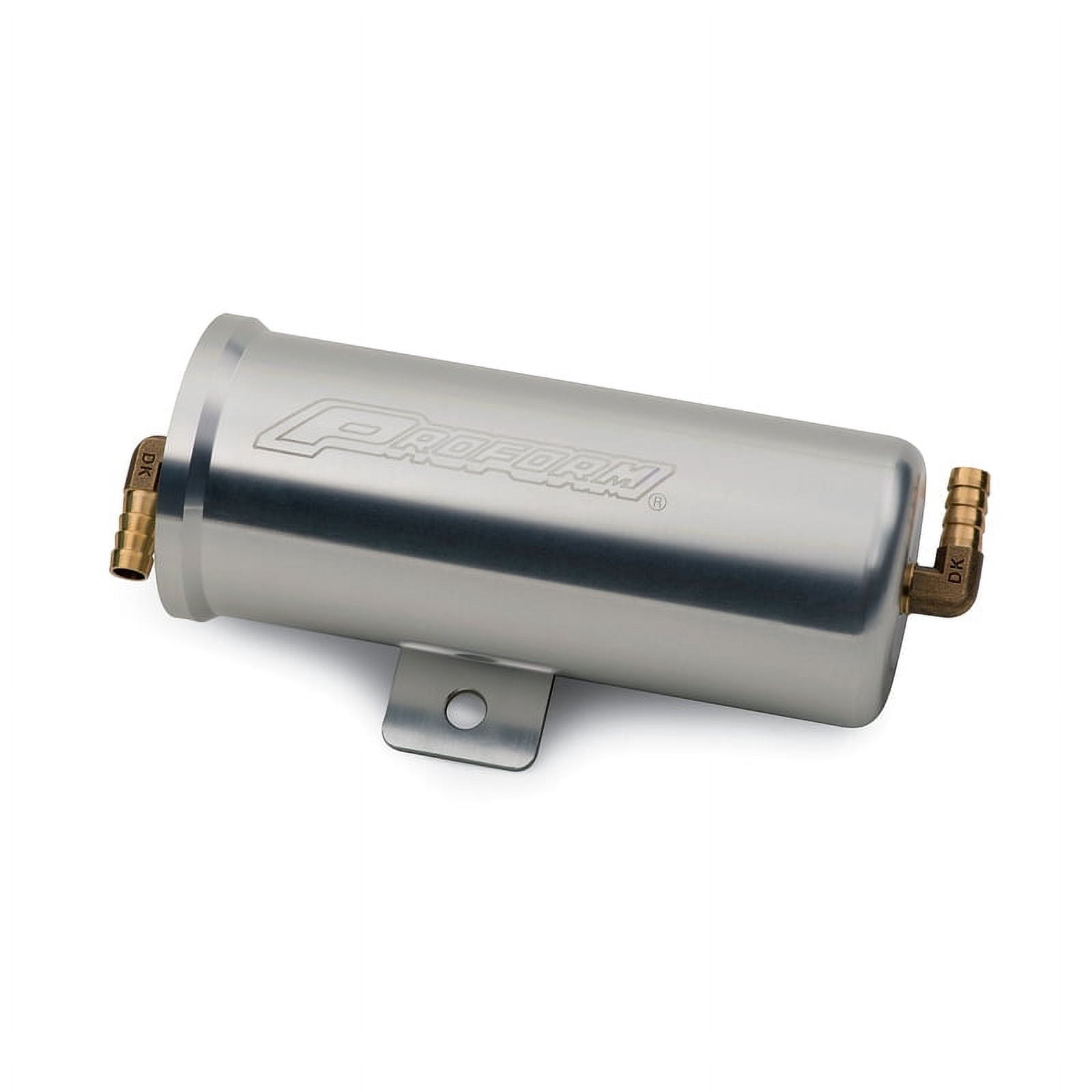 Radiator Overflow Can Billet Natural Finish - Walmart.com