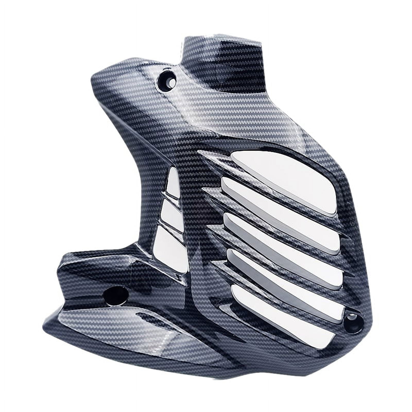 Radiator Panel Cover Fan Cover Radiator Protection Grille Carbon Fiber ...