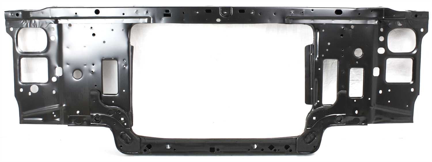 Radiator Support Compatible with FORD F-SERIES 92-97 Assembly Black ...