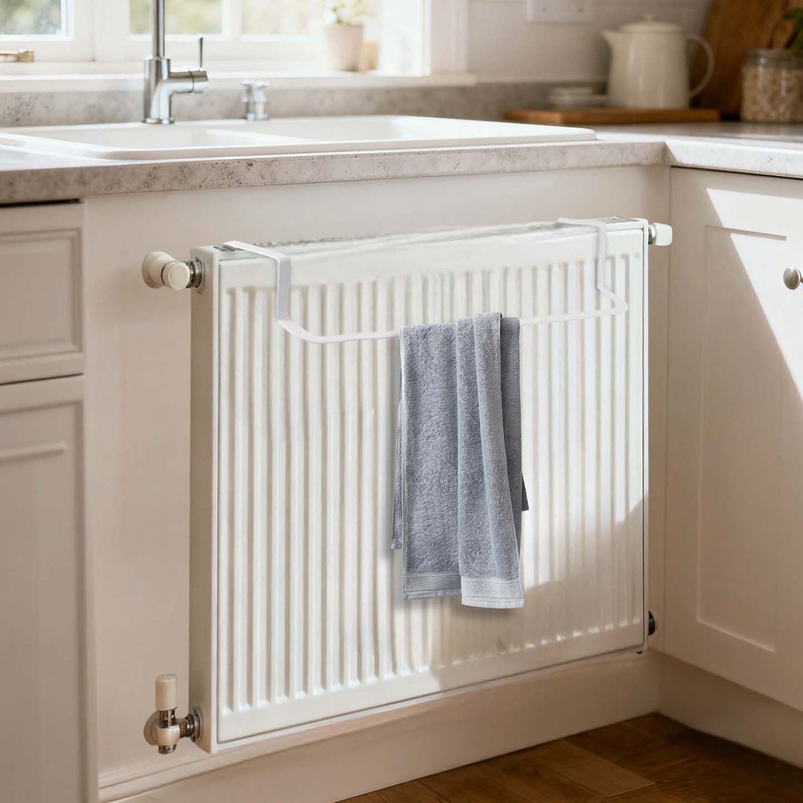 Radiator Towel Rail for Drying Towels and Clothes,Over The Door Towel ...