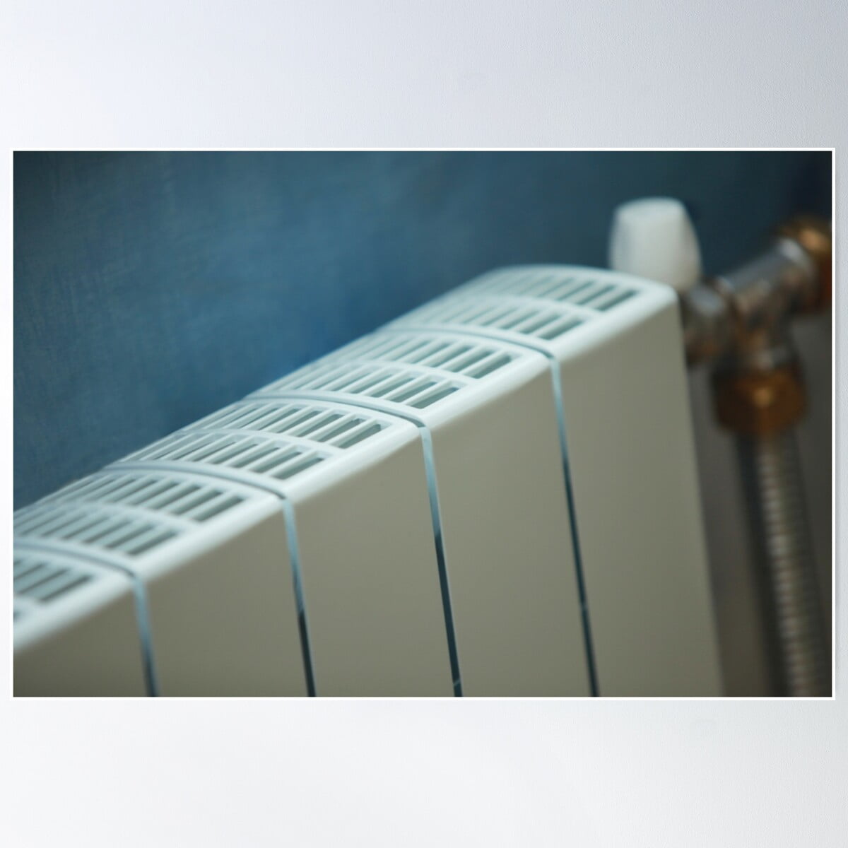 Radiator Water Heating Poster Wall Art, Modern Wall Decor For Living ...
