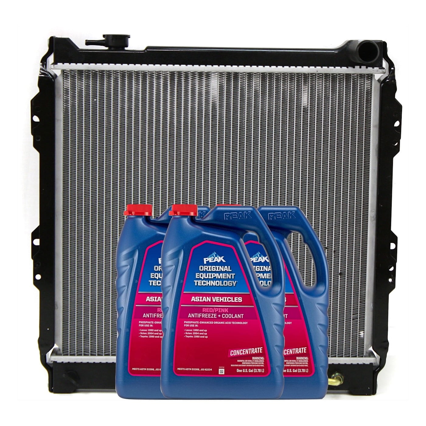 Radiators Set for Truck for Toyota for Pickup 1988-1995, Pair, Aluminum ...