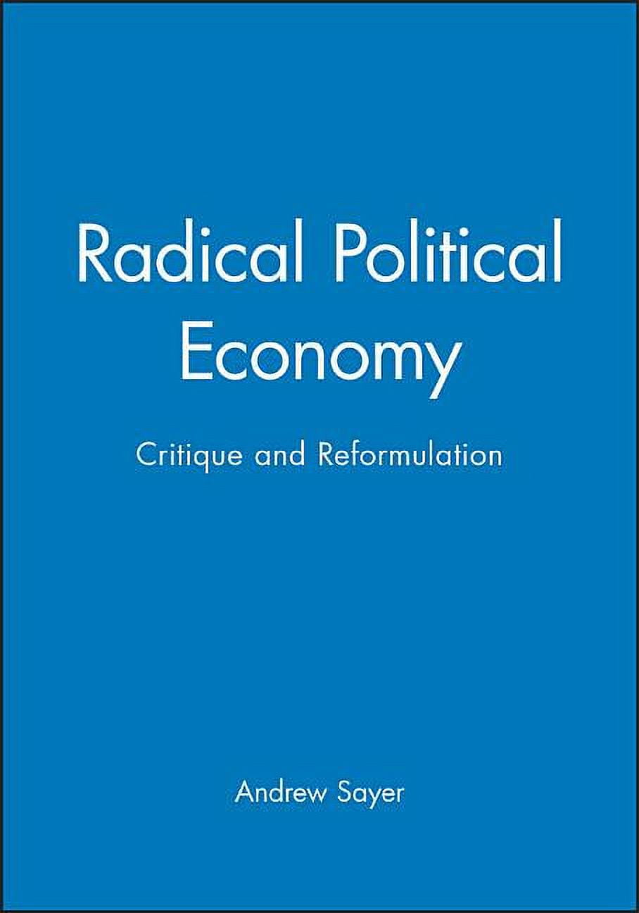 Radical Political Economy, (Paperback) - Walmart.com