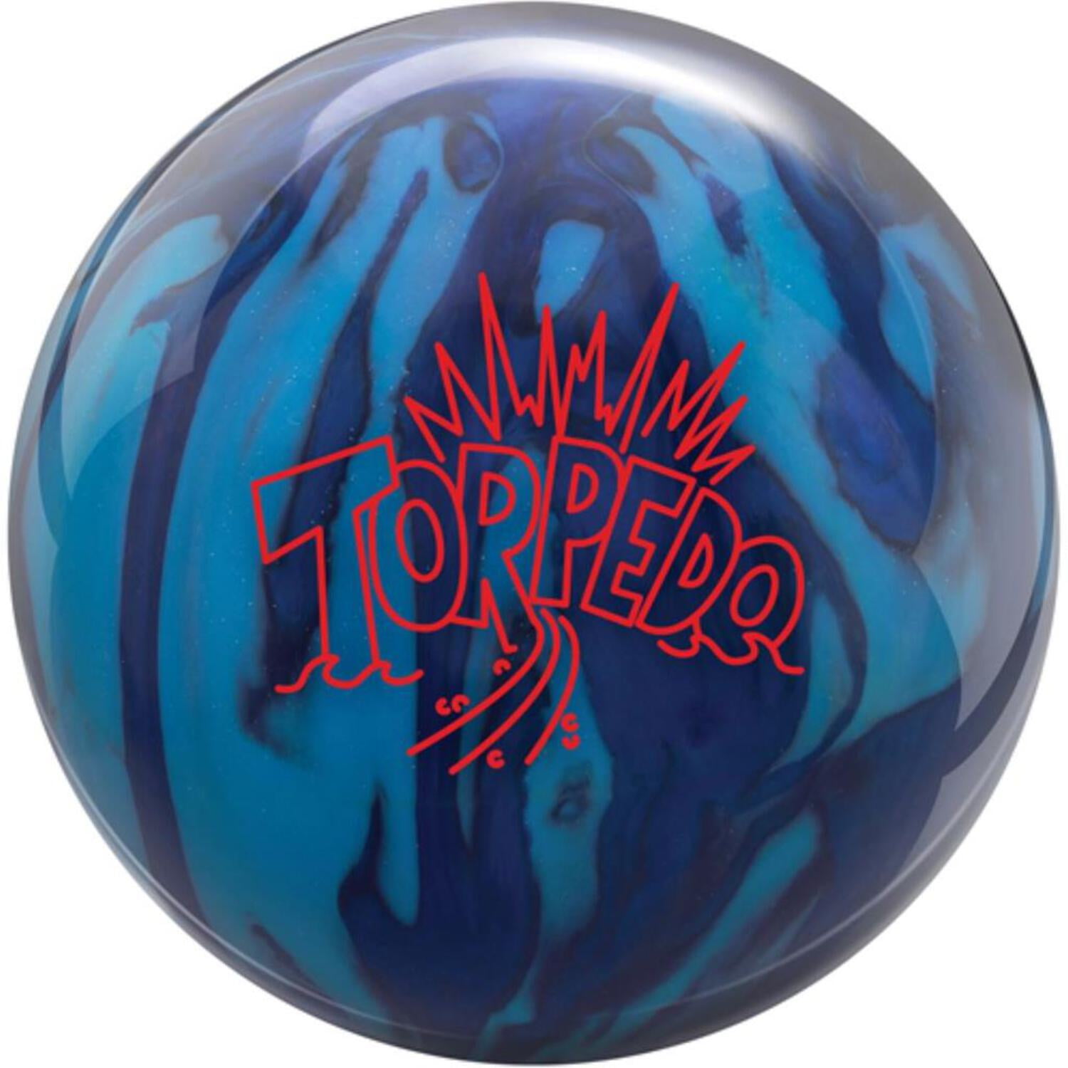 Radical Torpedo Bowling Ball - Blue/Sky/Black 14lbs - Walmart.com
