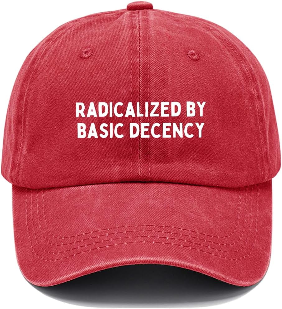 Radicalized By Basic Decency Hat Unisex - Walmart.com