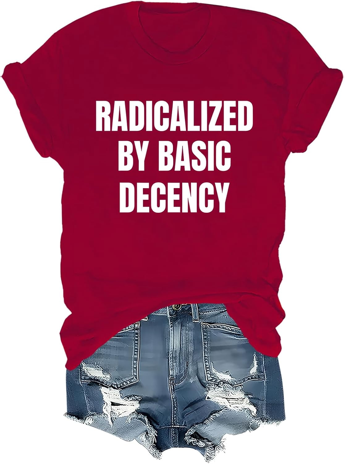 Radicalized by Basic Decency Tshirt Radicalized by Basic Decency Shirt ...