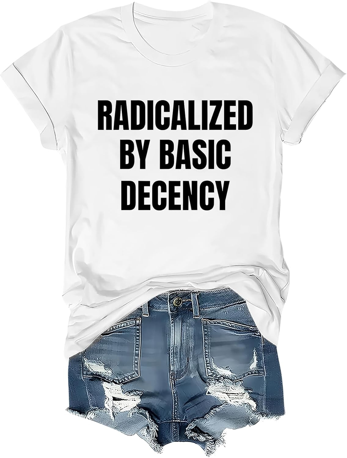 Radicalized by Basic Decency Tshirt Radicalized by Basic Decency Shirt ...