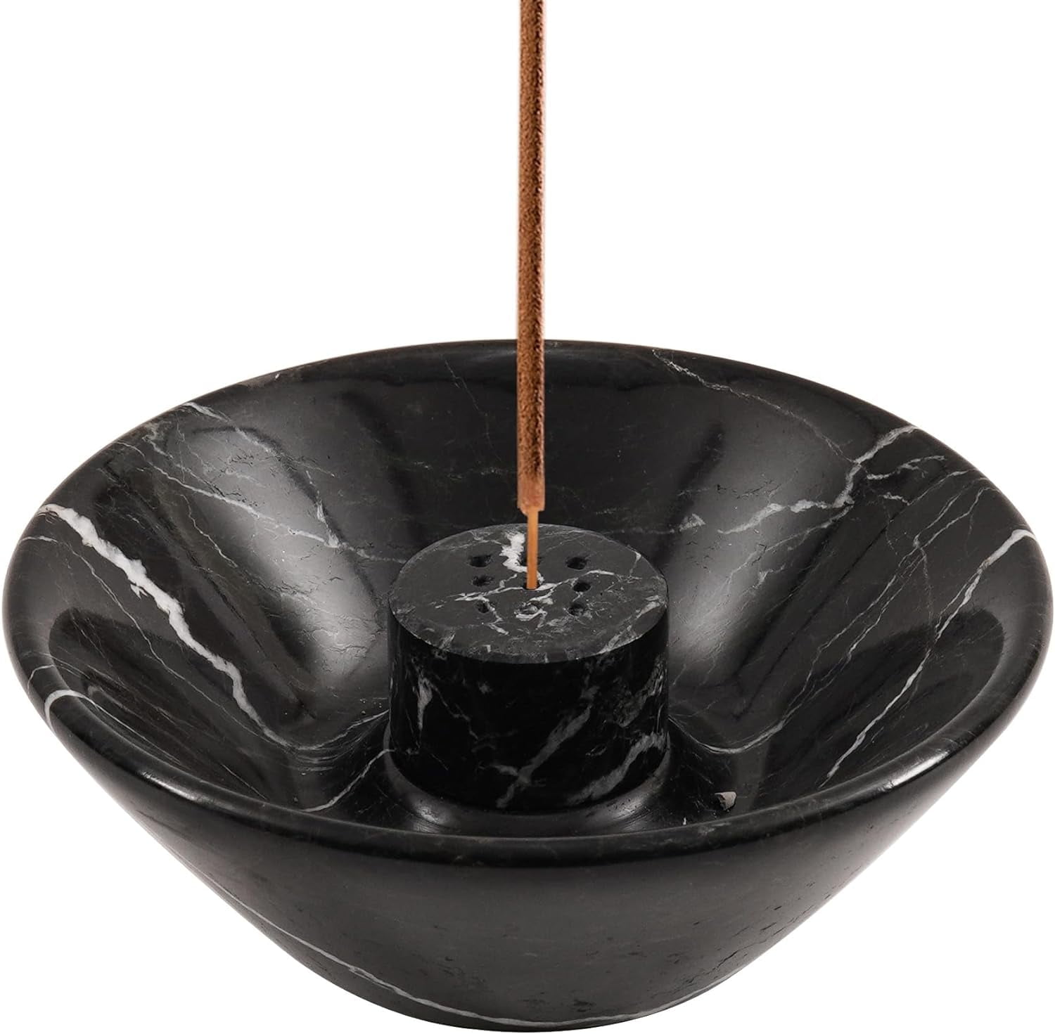 Radicaln Marble Black 5.5" Incense Holder for Sticks with 9 Incense ...