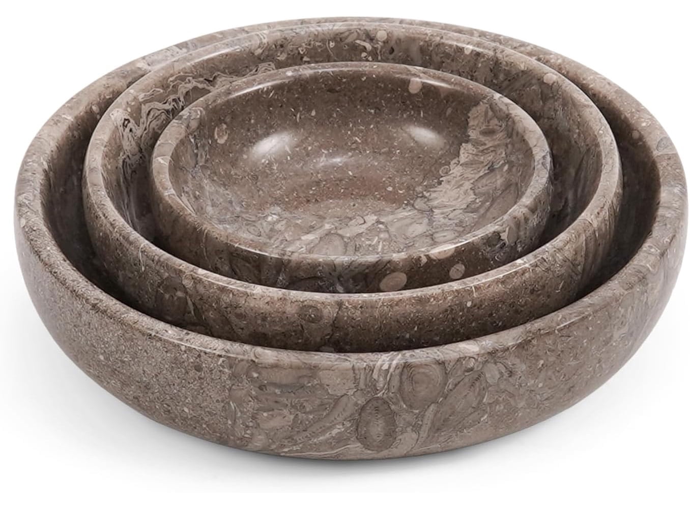 Radicaln Marble Bowls Set of 3 Handmade Small Plates and Bowls Sets for ...