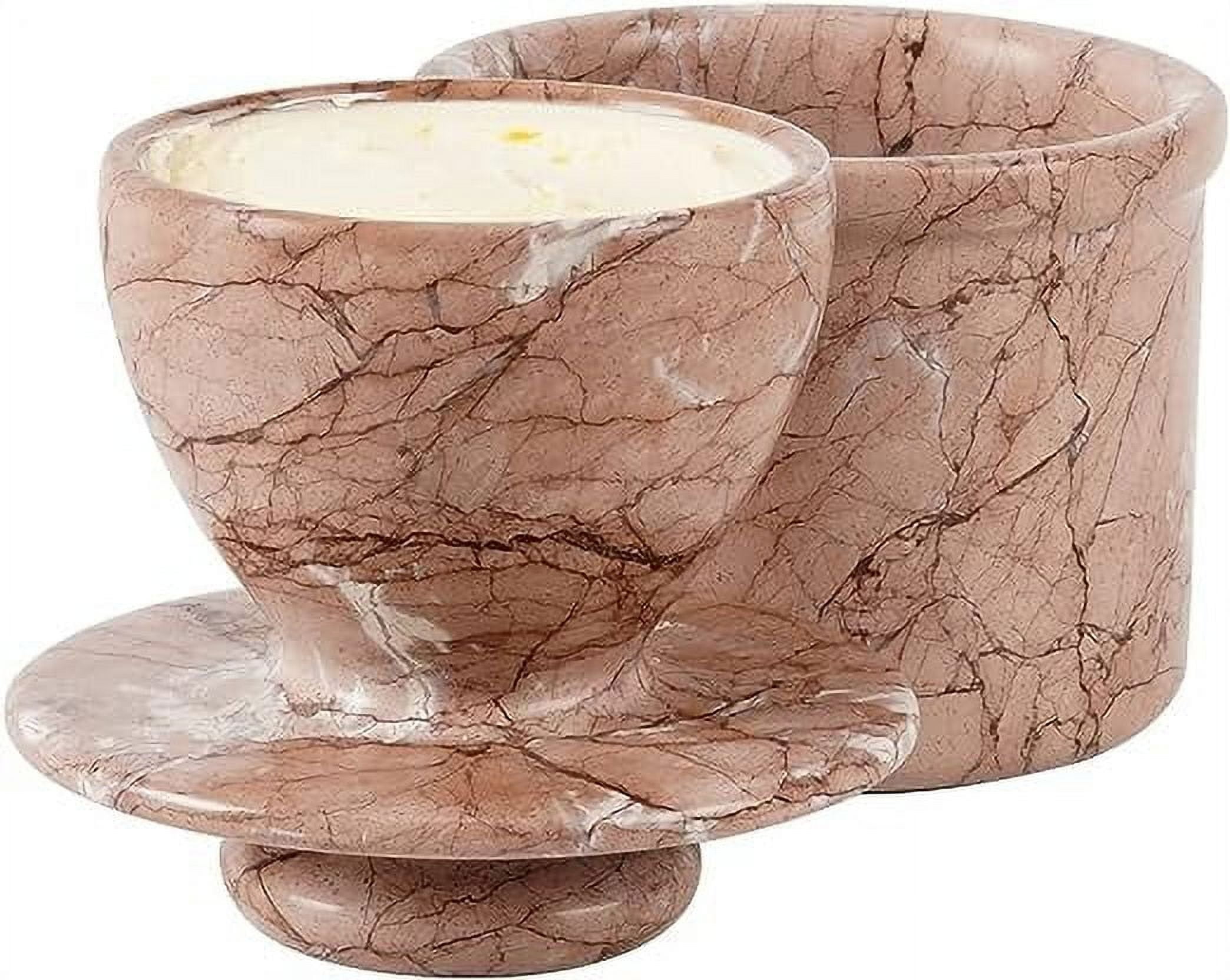 Radicaln Marble Butter Keeper Marinara Cover Pot Handmade French Butter ...