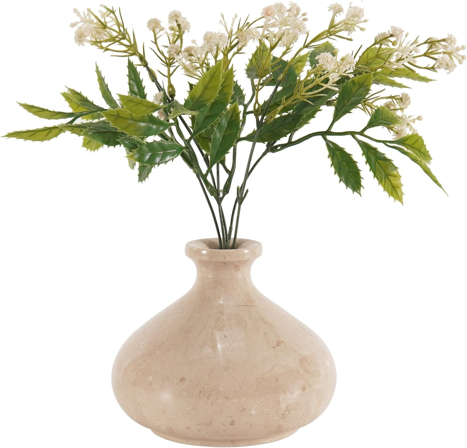 Radicaln Marble Flower Vase 5 inc Verona Handmade Flower Vase for ...