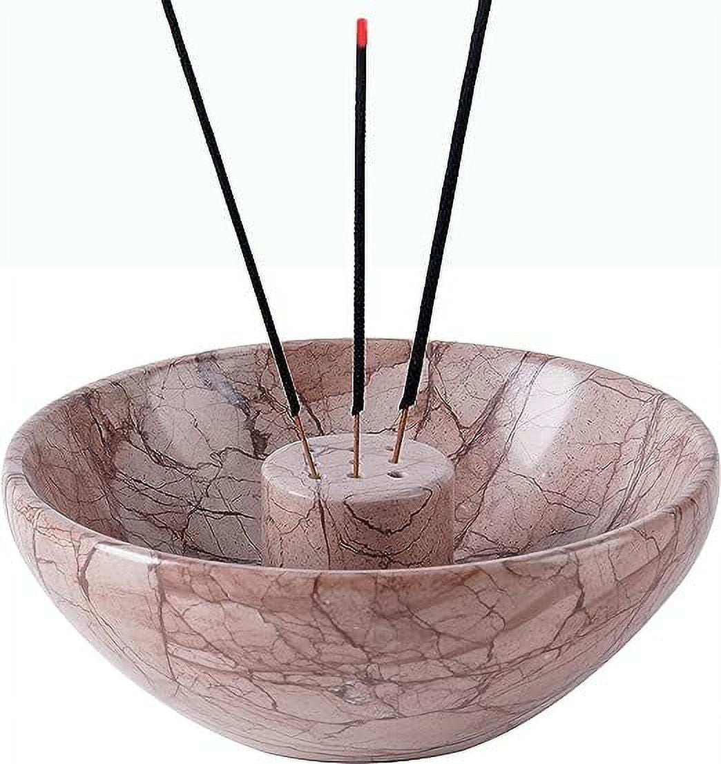 Radicaln Marble Incense Holder Marinara 5.5" Inch Handmade Incense ...