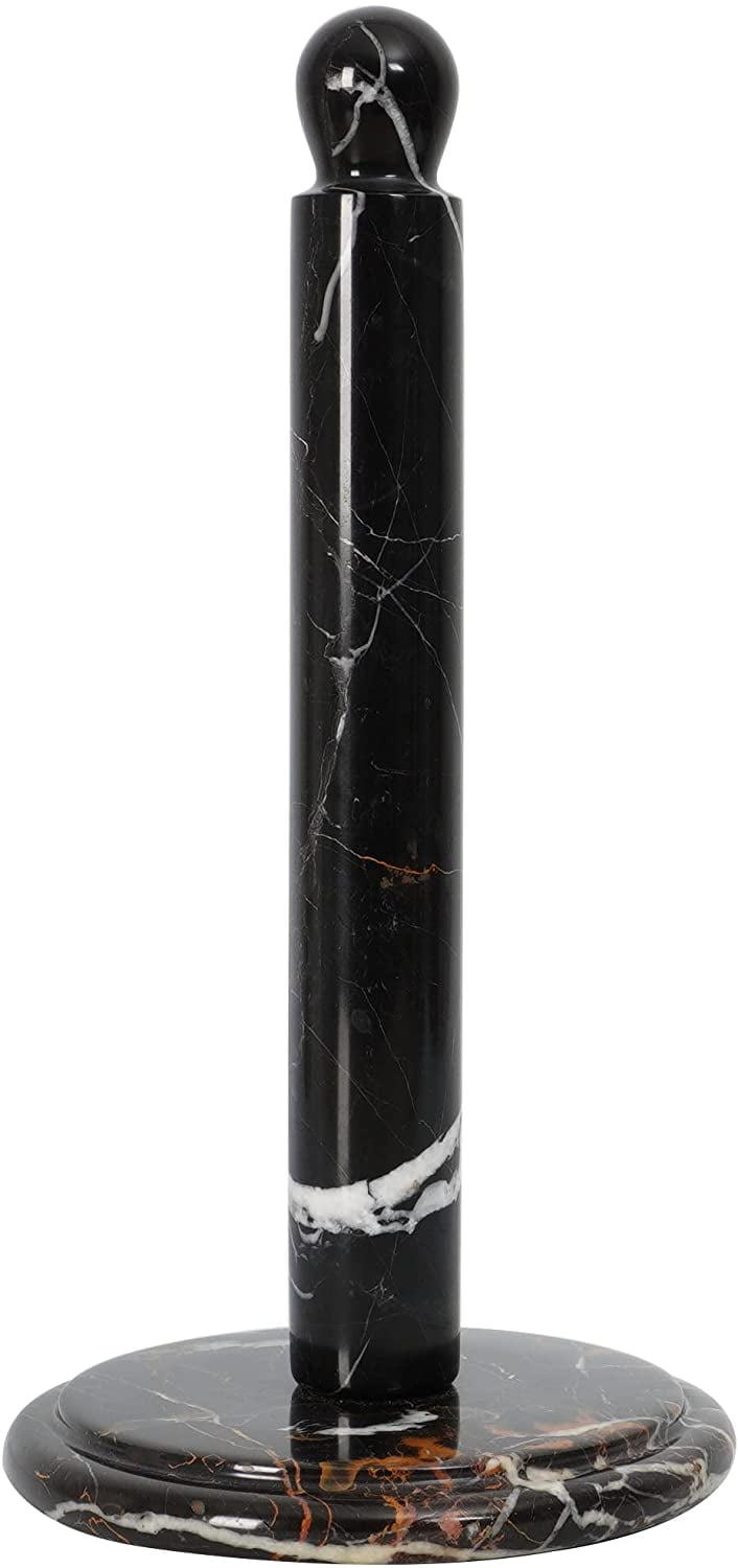 Radicaln Marble Paper Towel Holder Black & Brown Paper Napkin Dish ...