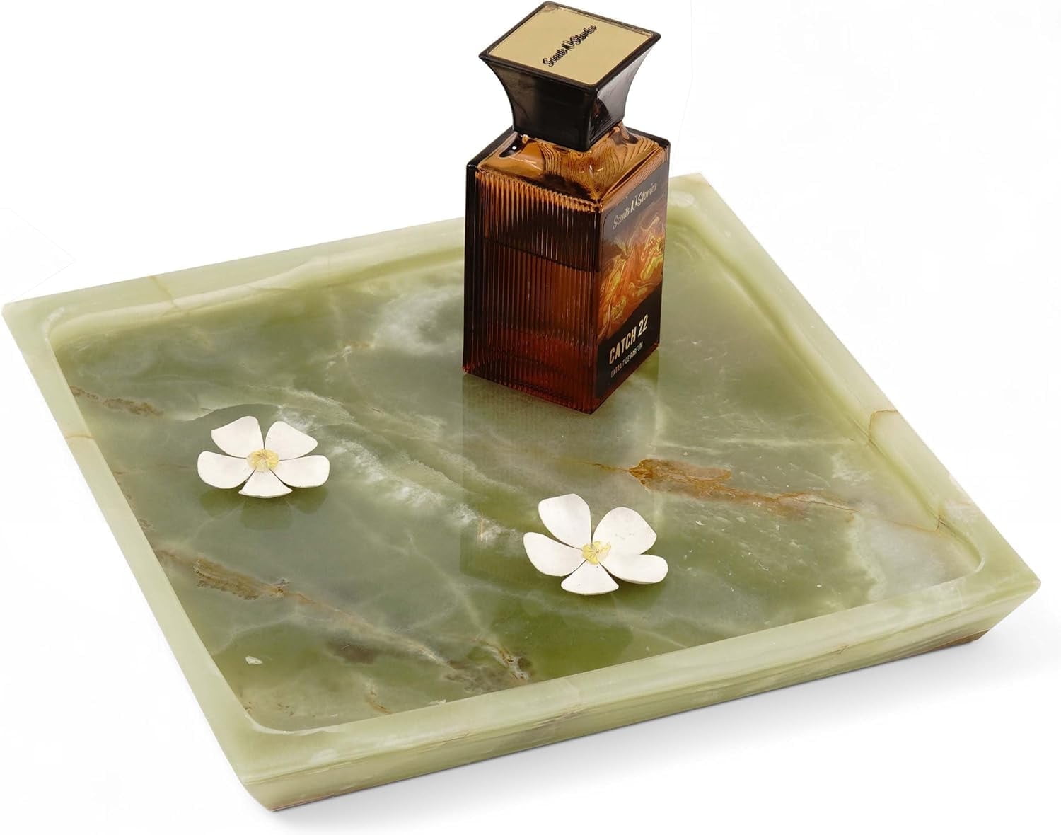 Radicaln Green Marble 10" Square Serving Tray – Elegant Party Supplies ...