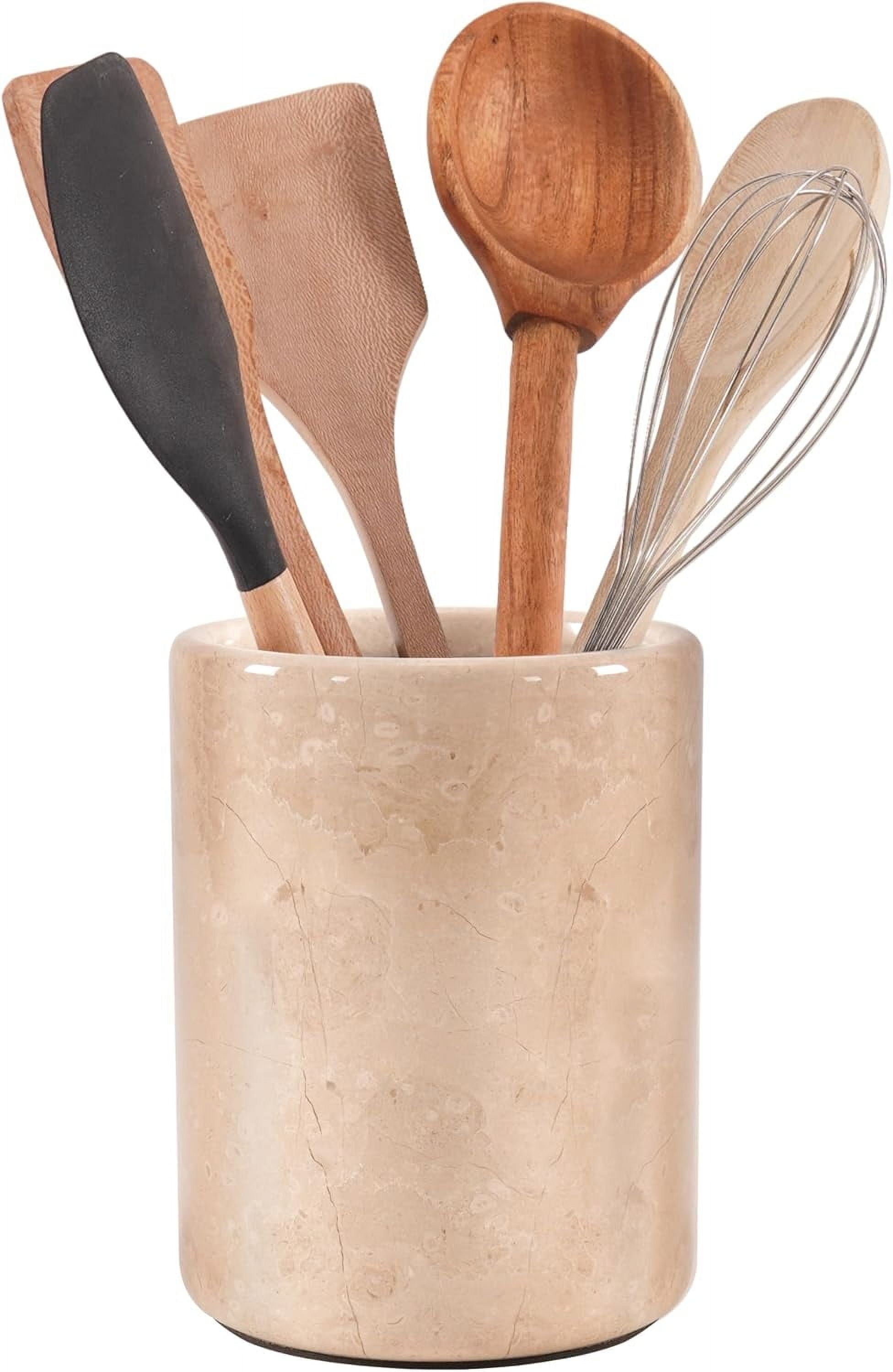 Radicaln Verona Marble Kitchen Utensil Holder 6.5 inches – Countertop ...
