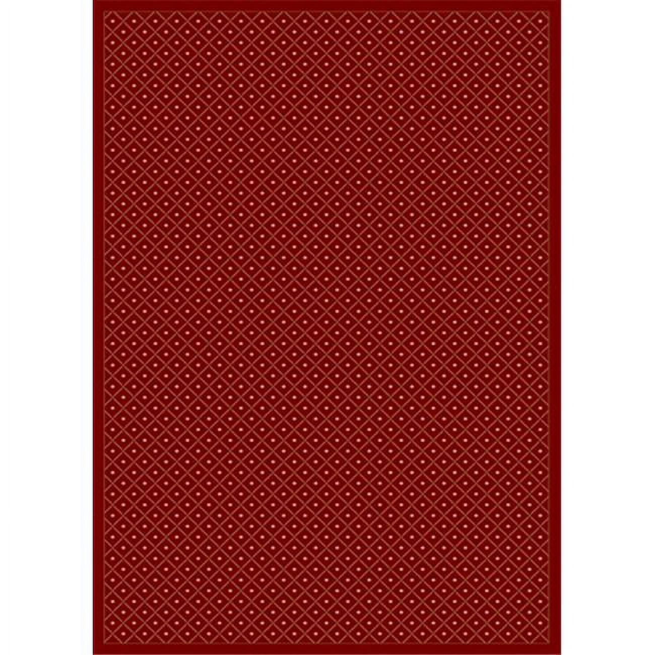 Radici 782-1711-RED Como Rectangular Red Traditional Italy Area Rug- 5 ...