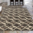 Radici USA 3793 Iseo Contemporary Brown Geometric Area Rug (5'3" x 7'3 ...