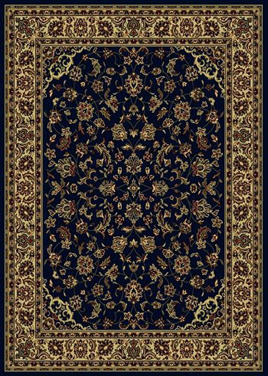 Radici Usa Castello Area Rug 953 Navy Blue Persian Bordered 3' 3" x 4 ...