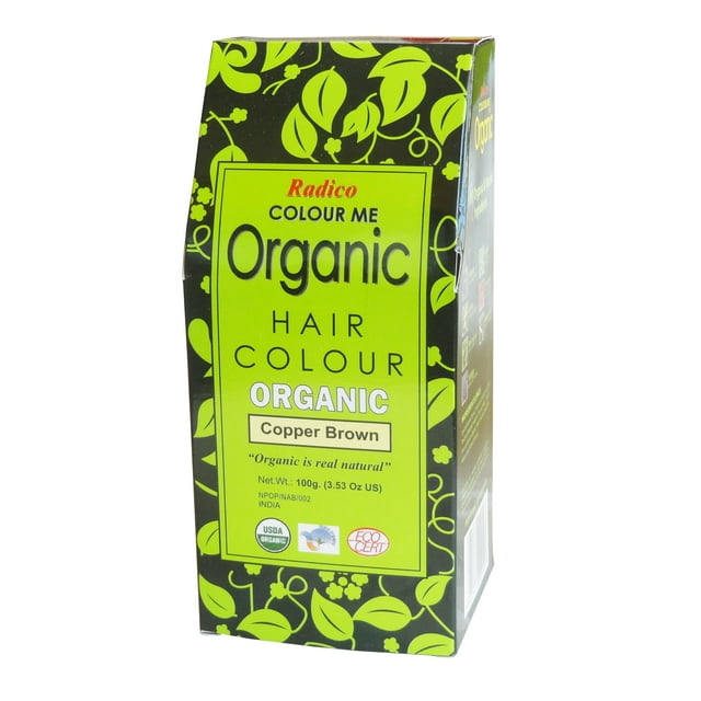 Radico Colour Me Natural Hair Colour - Copper Brown 100g - Walmart.com